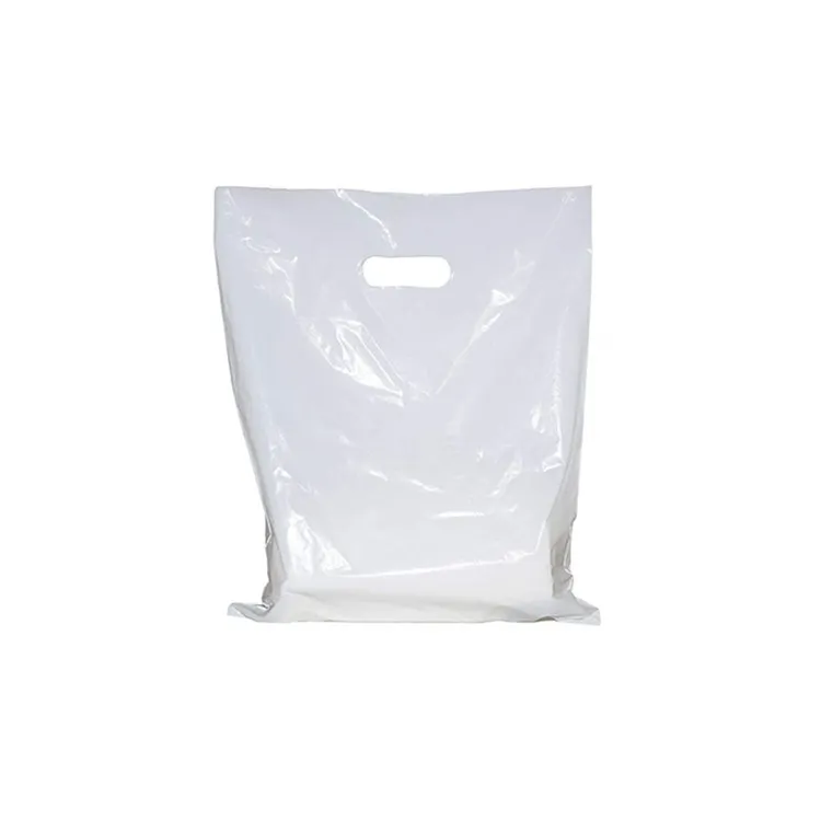 Heavy Duty Recyclable Thick LDPE Plastic Merchandise Bags Waterproof ...