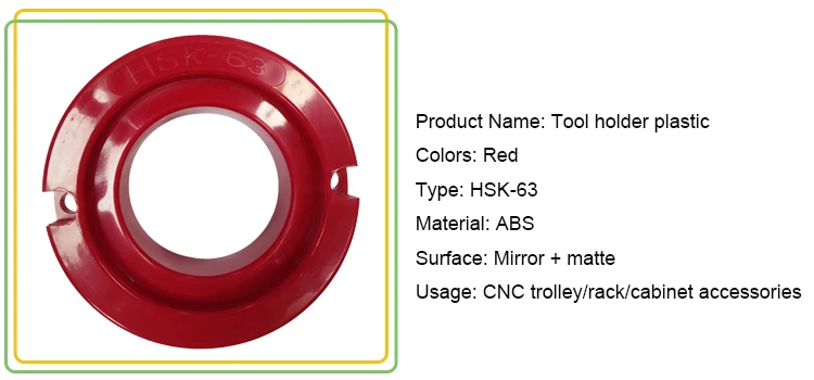 HSK63 Plastic CNC Tool Holder - Durable Tool Storage Solution for ...
