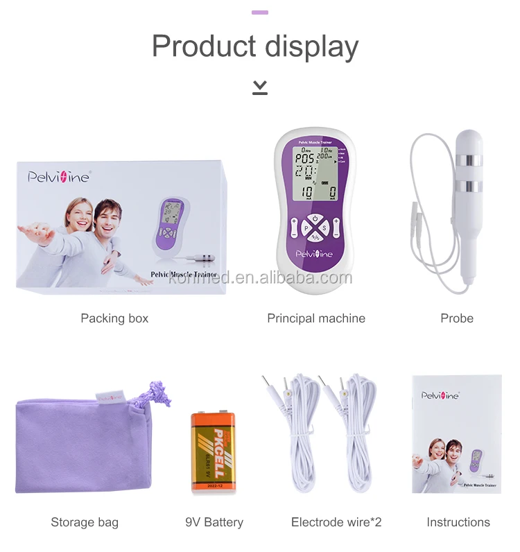 Kegel Muscle Trainer - Pelvic Floor Exerciser with CE & ISO Certificates