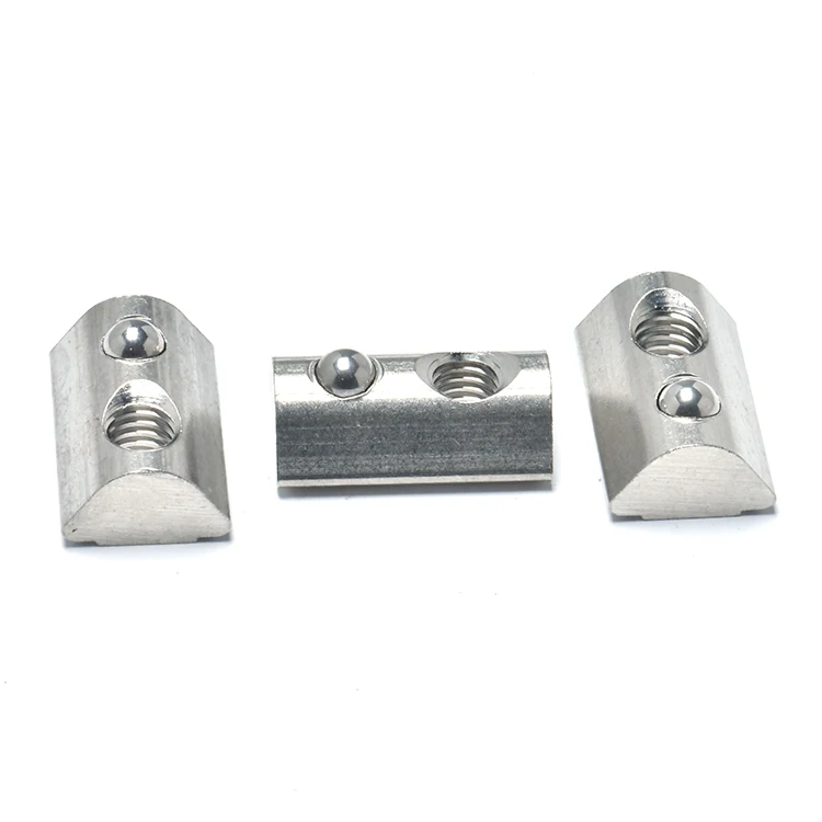 Aluminum Profile Use M3 M4 M5 M6 M8 Spring Nut Customized Stainless ...