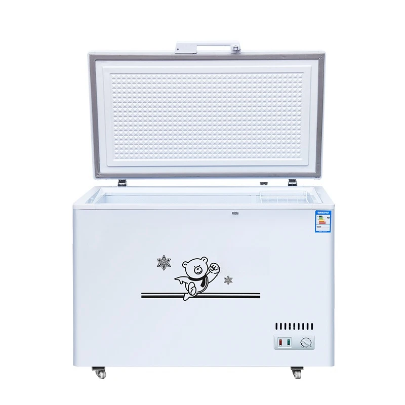 Top Open Freezer Refrigerators Commercial Horizontal Refrigerator Deep ...