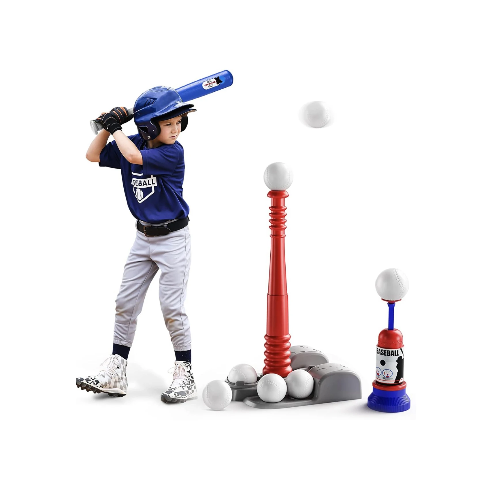 T-Ball Set for Kids - Baseball Tee with Adjustable Batting Tee ...