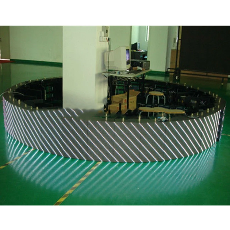 360 Degree Round Led Screen,Indoor Curve Led Display P6 - Buy Curved ...