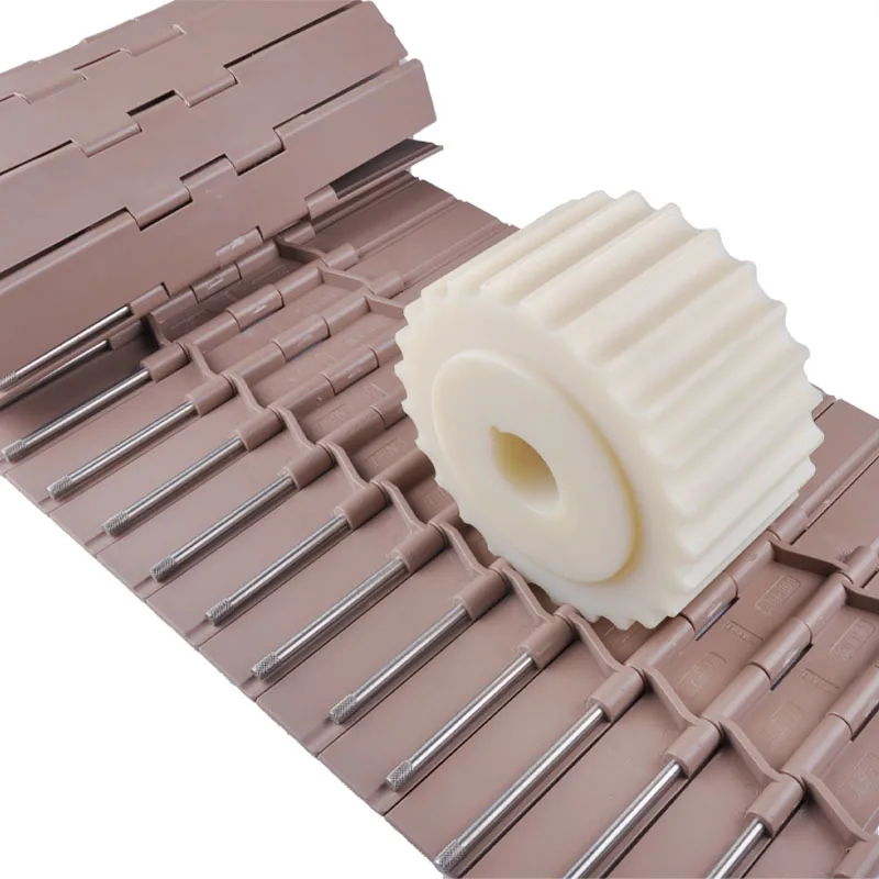 Conveyor Components 821 Series Double Hinge Straight Running Plastic ...