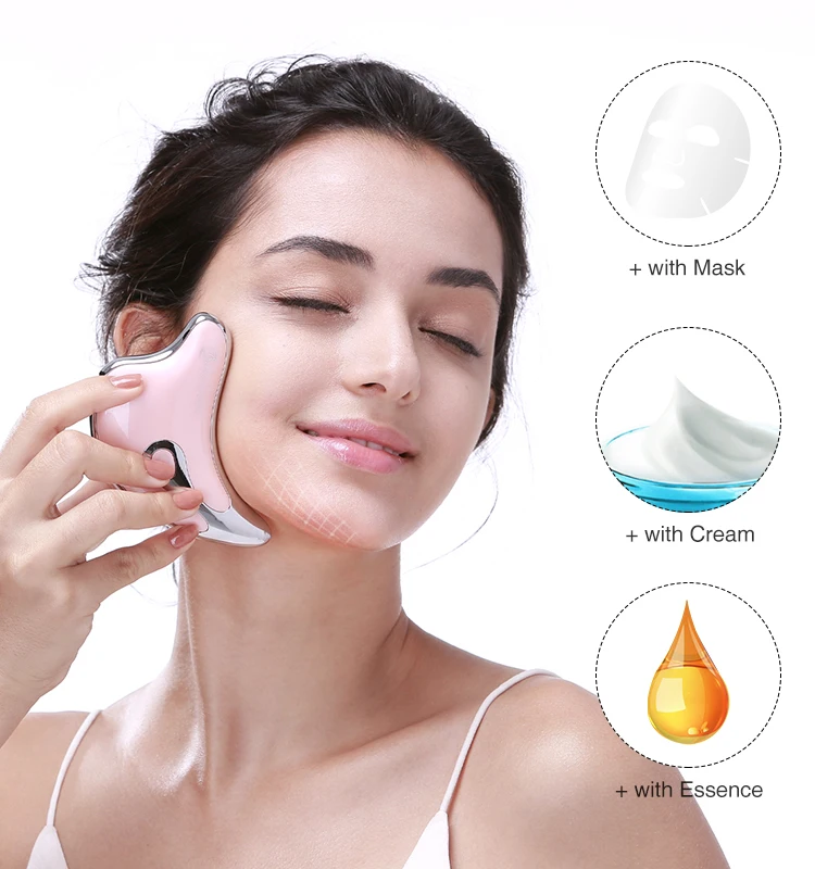 Dolphin Vibrating Massager - Facial Microcurrent Lifting Tool