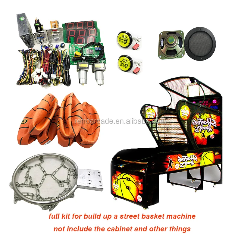 Coin Operated Basketball Arcade Game Machine Kit Pcb Diy