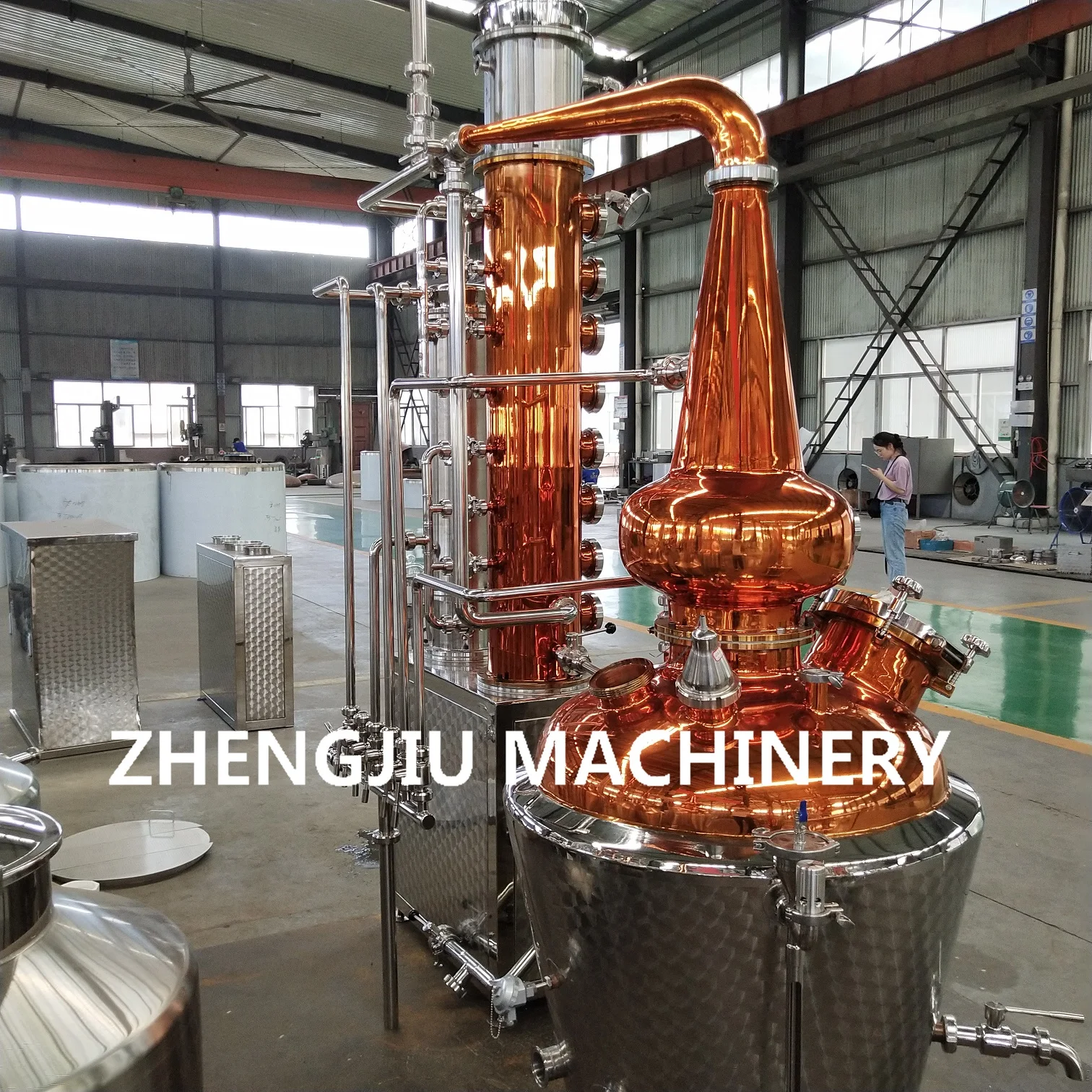 200 Liter Moonshine Distiller - Premium Copper Still