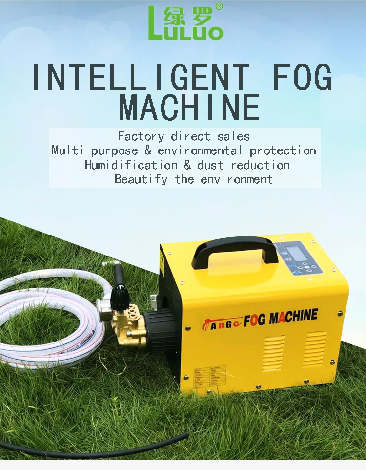 Ango Industry Fog Machine - 750W Misting System for Farms & Gardens