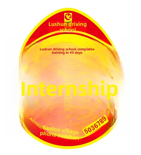 Wholesale Customizable PVC New Novice Internship Car Stickers ...