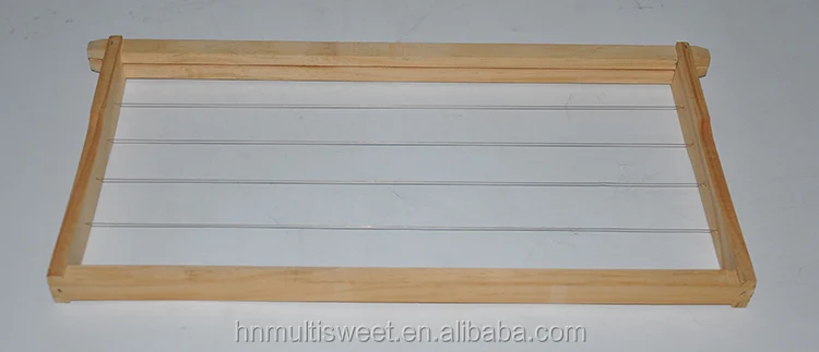 Durable Wooden Beehive Frame - Assembled with Iron Wire