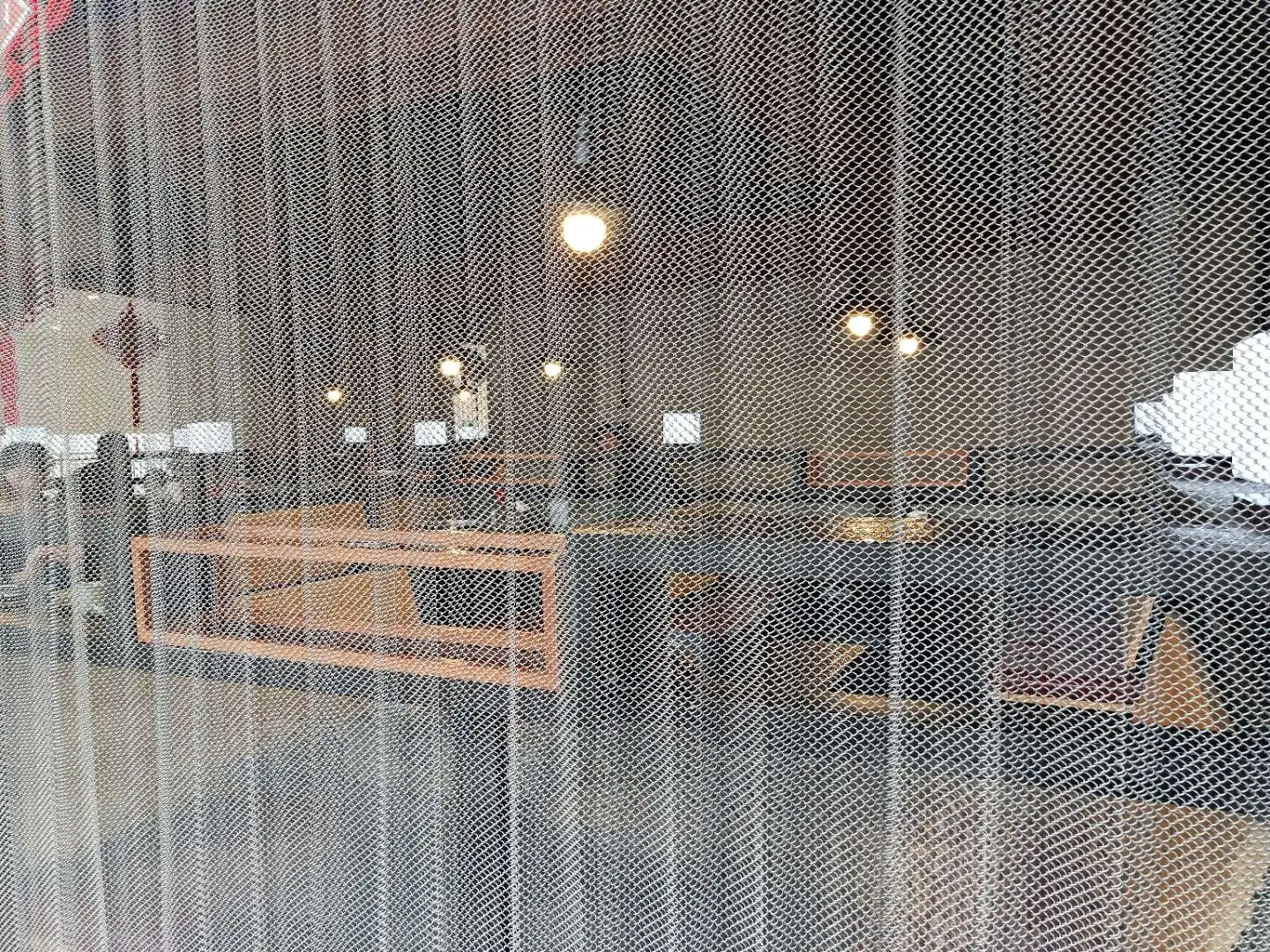 Metal Curtain - Woven Wire Drapery for Interior Decoration