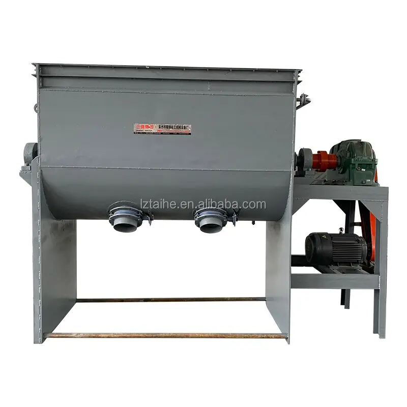 Horizontal Mixer Machine - Double Helical Ribbon Powder Mixer