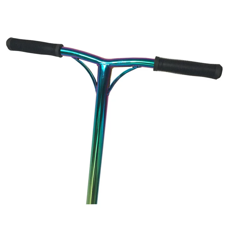 Anmay Custom Chromoly Steel Neo Chrome T-Bars for Scooters