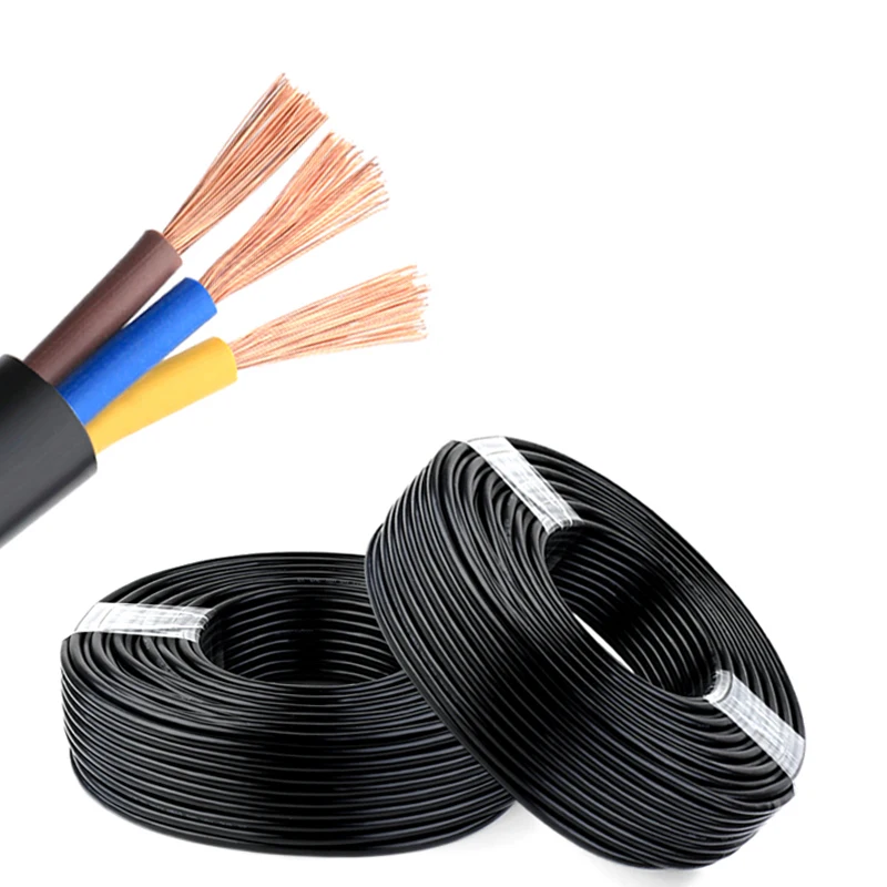 Rvv 2*0.75.2*1. 2*1.5.2*2.5.3*4 Moulti Core Flexible Cable Specification Power Cable - Buy Rvv ...