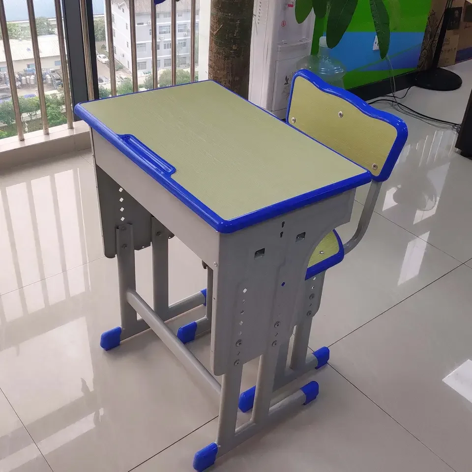 Modern Student Desk and Chair - Metal Classroom Furniture