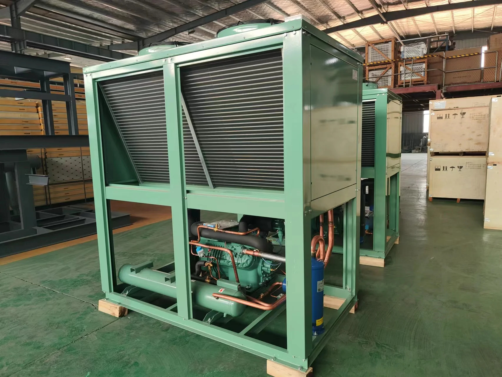 Monoblock Monolithic All In One Condensing Unit For Vegetable Fruit Storage Air Cooled Bitzer ...