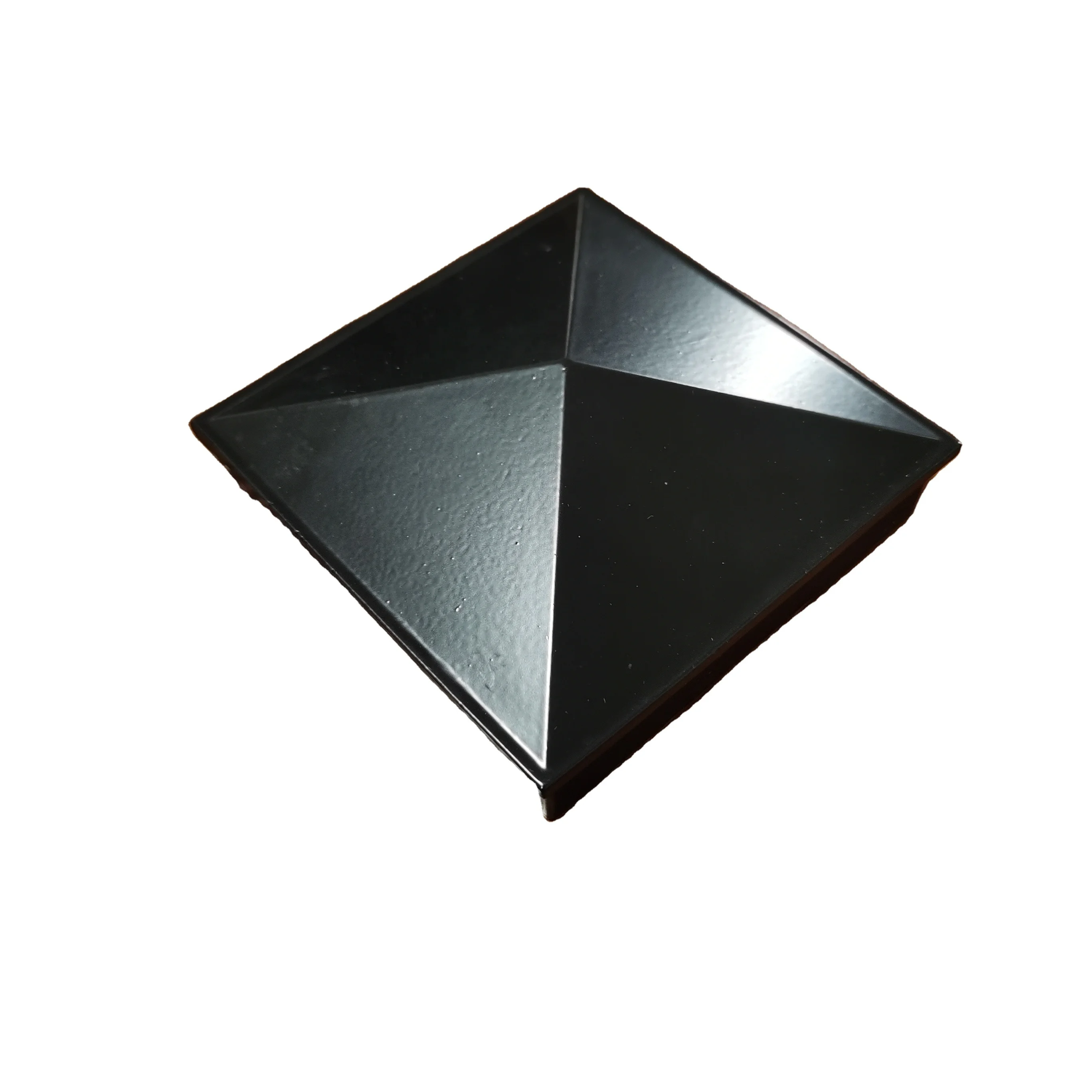 Quality 2 Inch Aluminum Pyramid Post Cap Ornamental Fence Post Cap