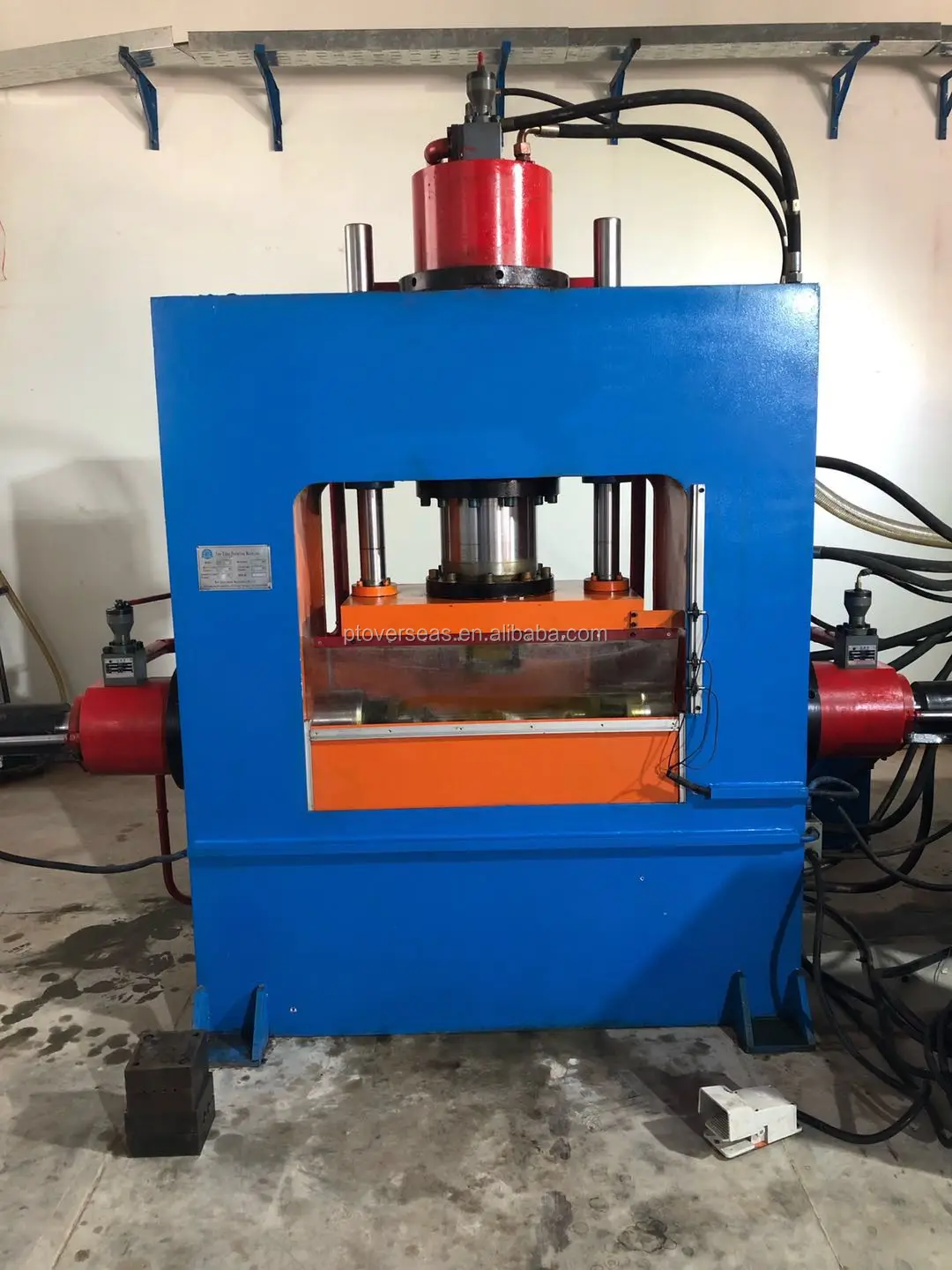 Hydraulic Copper Tee Cold Tube Fitting Forming Machine