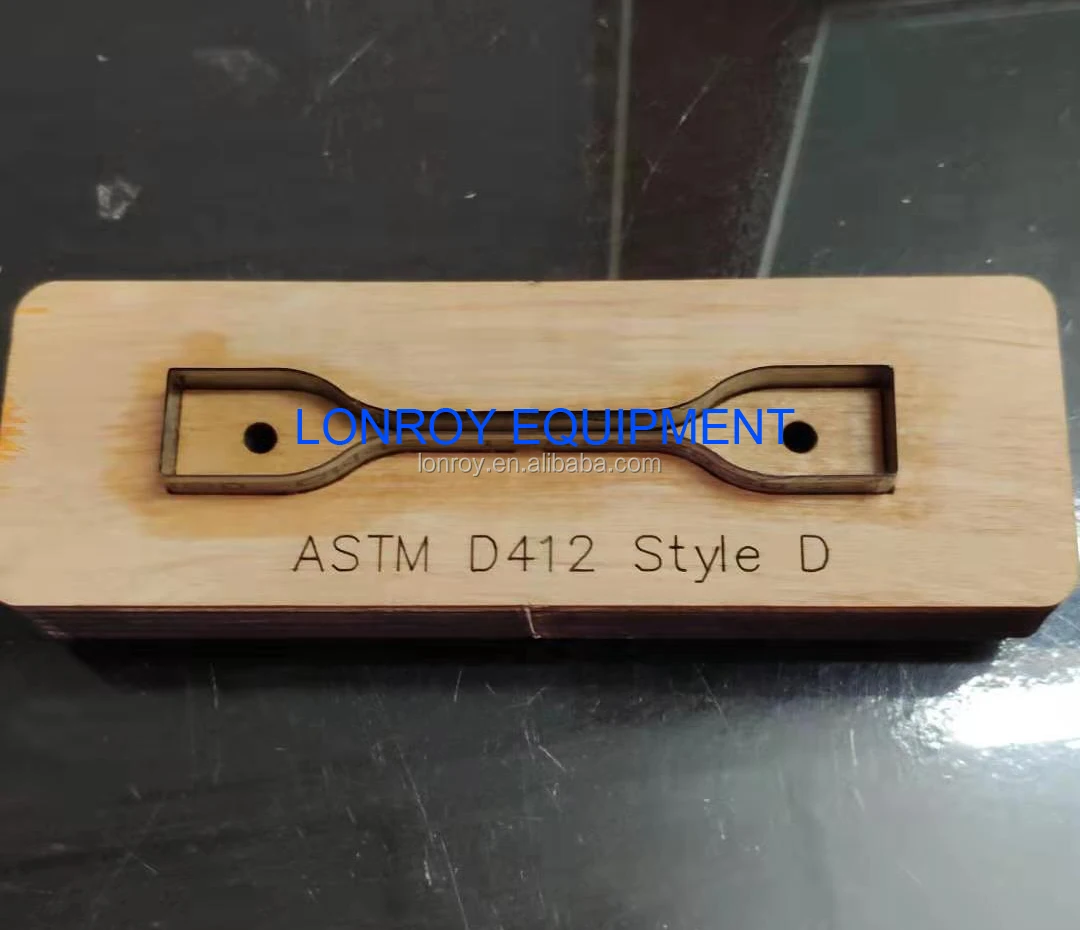 ASTM D412 Style C D Dumbbell Die Cutter - Electronic Manual Die Cutting ...