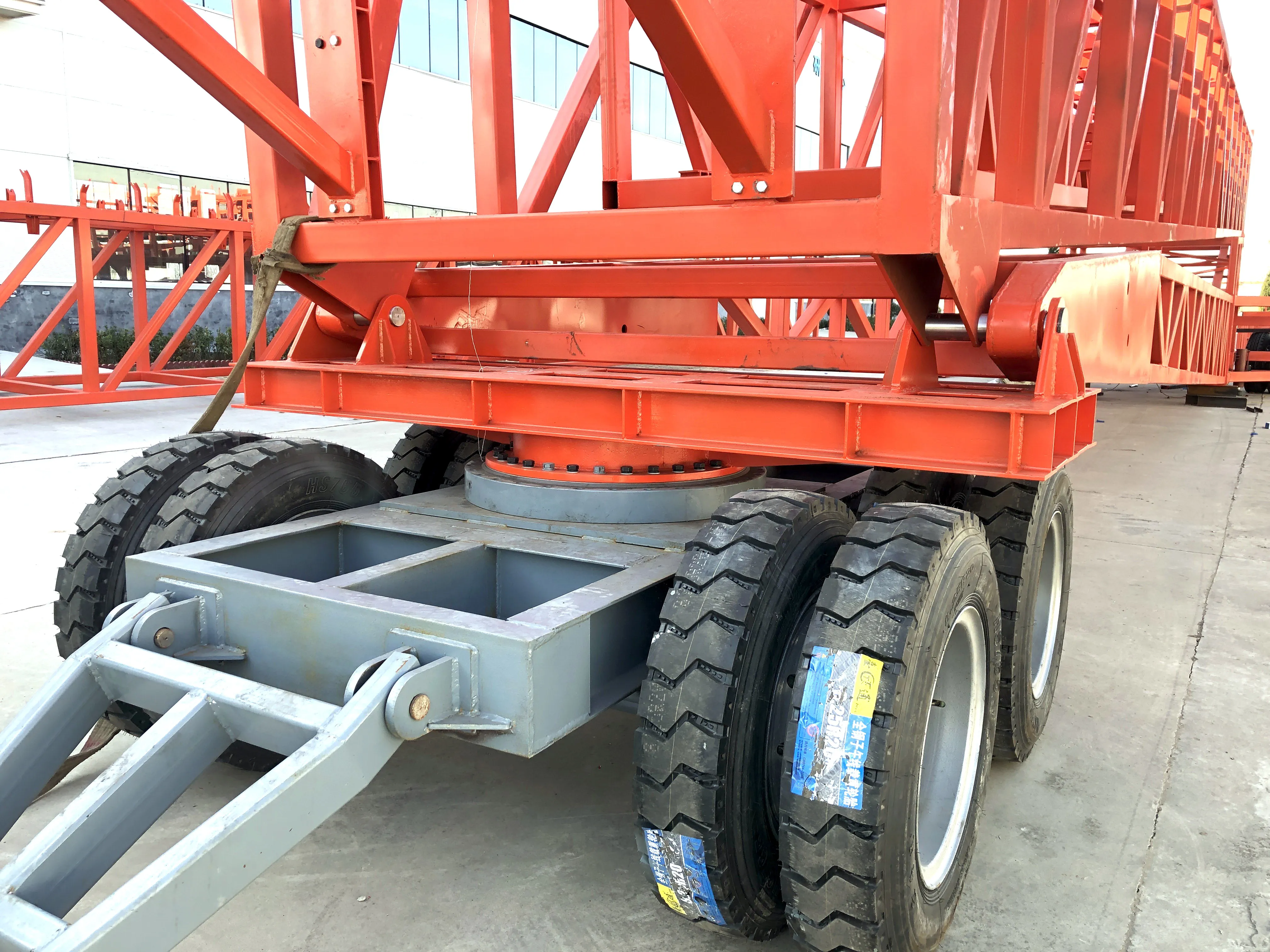 Heavy Duty Mobile Radial Conveying Telescopic Stacker