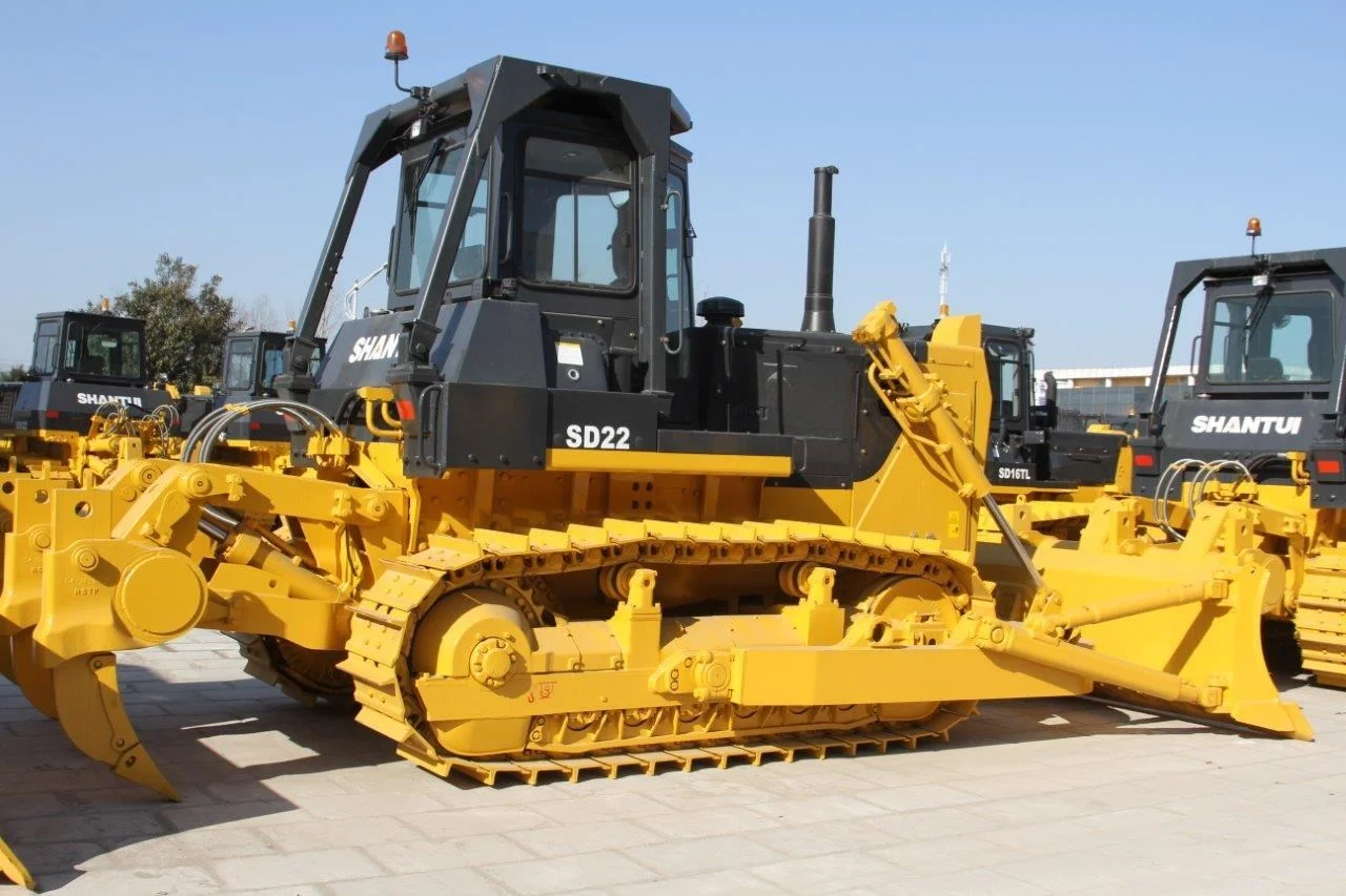 SD16 SD22 China Shantui Dozer Mini Bulldozer Tractor Crawler Bulldozer ...