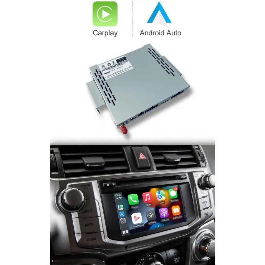 Wireless Apple Carplay & Android Auto Decoder for Toyota Camry 2015-2018