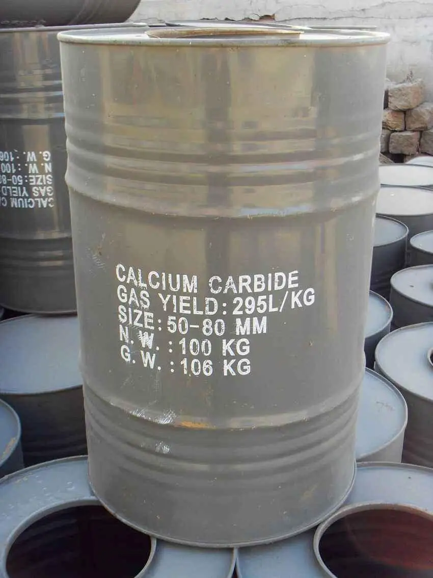 All Size Calcium Carbide Stone For Industry Grade 295l/kg Acetylene Gas ...