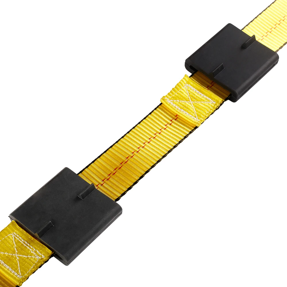 2" Three Rubber Blocks Cleats Ratchet Strap - Auto Hauler