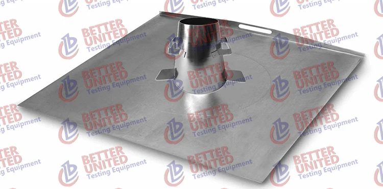 Slump Base Plate Concrete Slump Flow Test Apparatus - Buy Steel Slump ...
