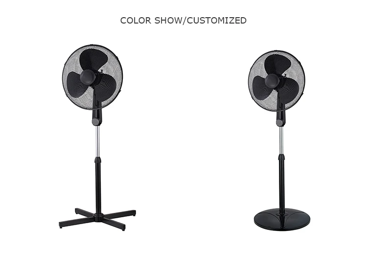 Classic 16-Inch Pedestal Fan for Office Home 220V 240V 3 Blades High ...