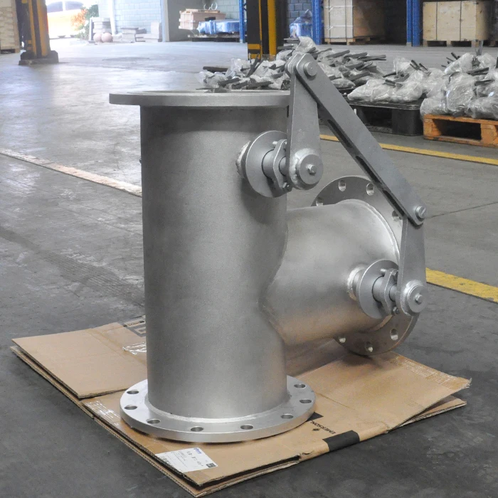 Bypass Diverter 3 Way Damper Valves for Medium Temperature Applications ...