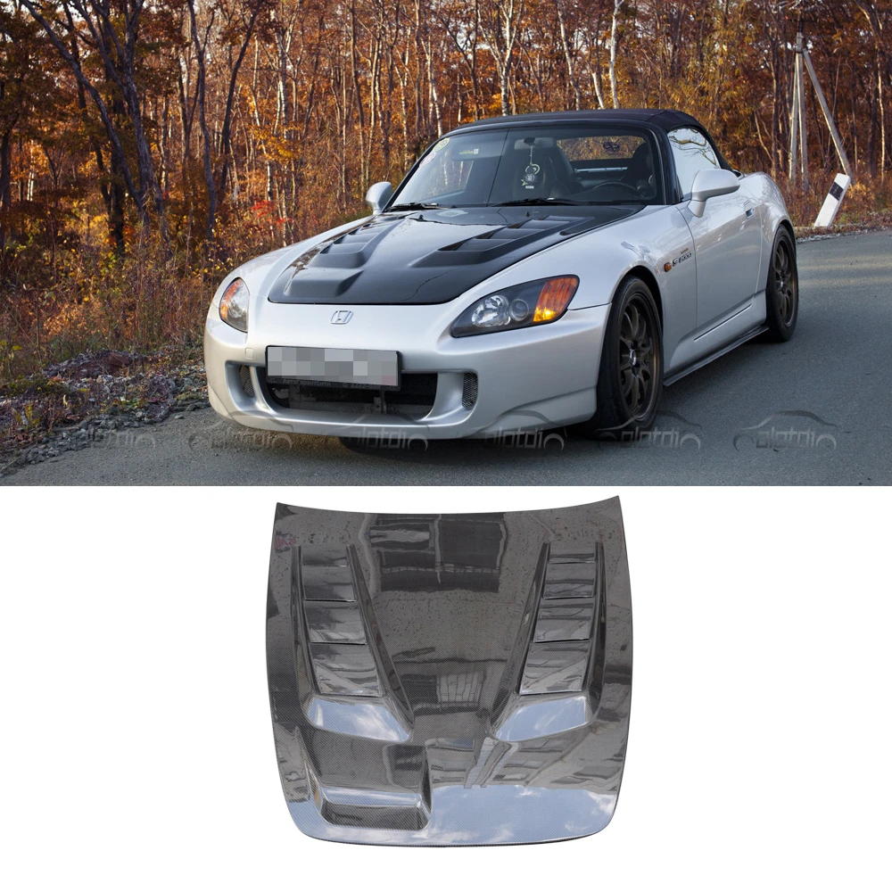JS Style Carbon Fiber Air Vent Bonnet for Honda S2000