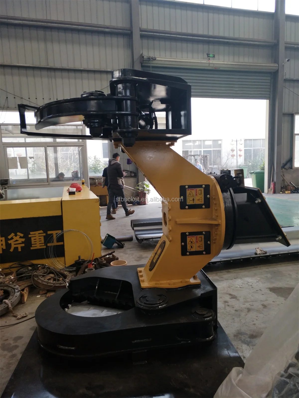 20T Excavator Tree Shears with Rotator - Efficient Timber Cutting