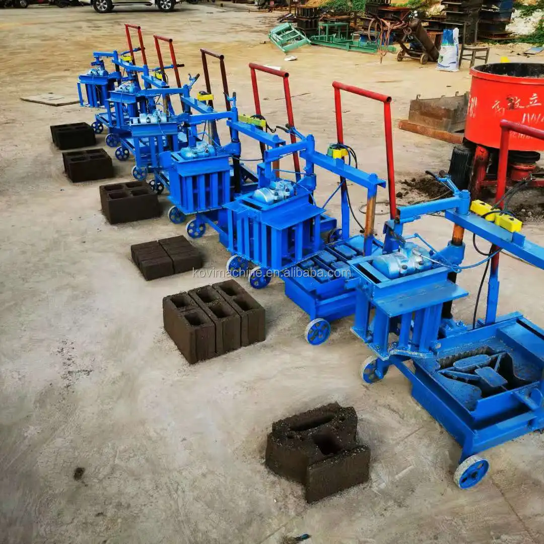 Besser Make Brick Concrete Machine Hollow Concrete Block Making Machine ...