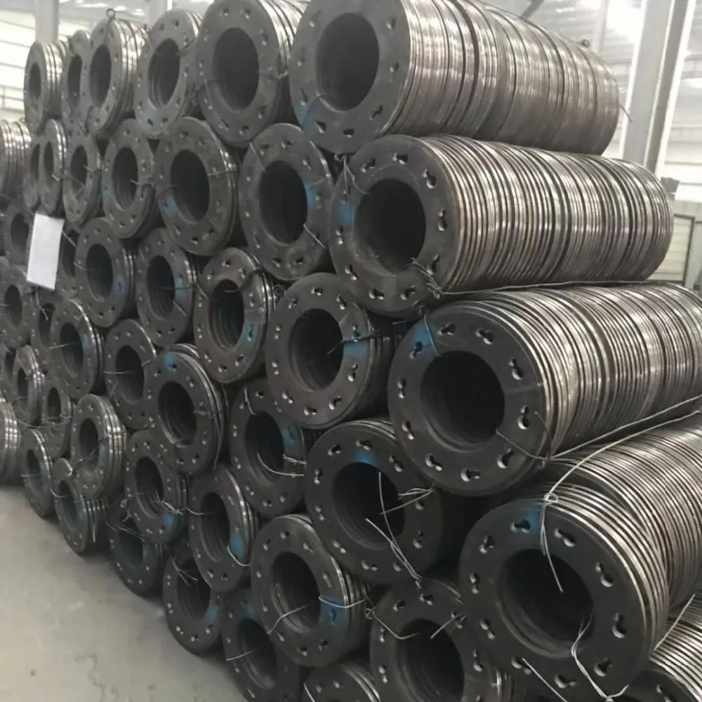 Q235 Concrete Pile Flange Steel End Plate For Concrete Pipe Pile - Buy ...
