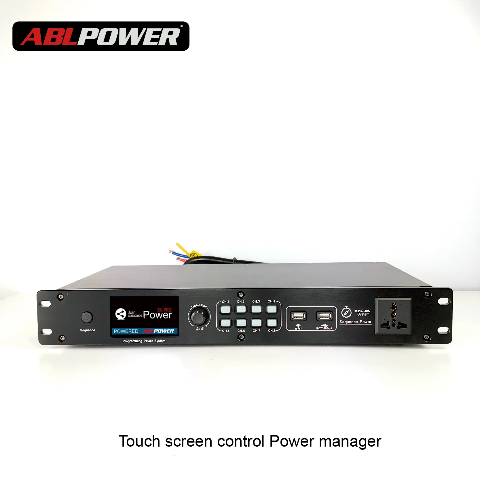 Audio System Equipment Power Supply Sequencer 8 Channels