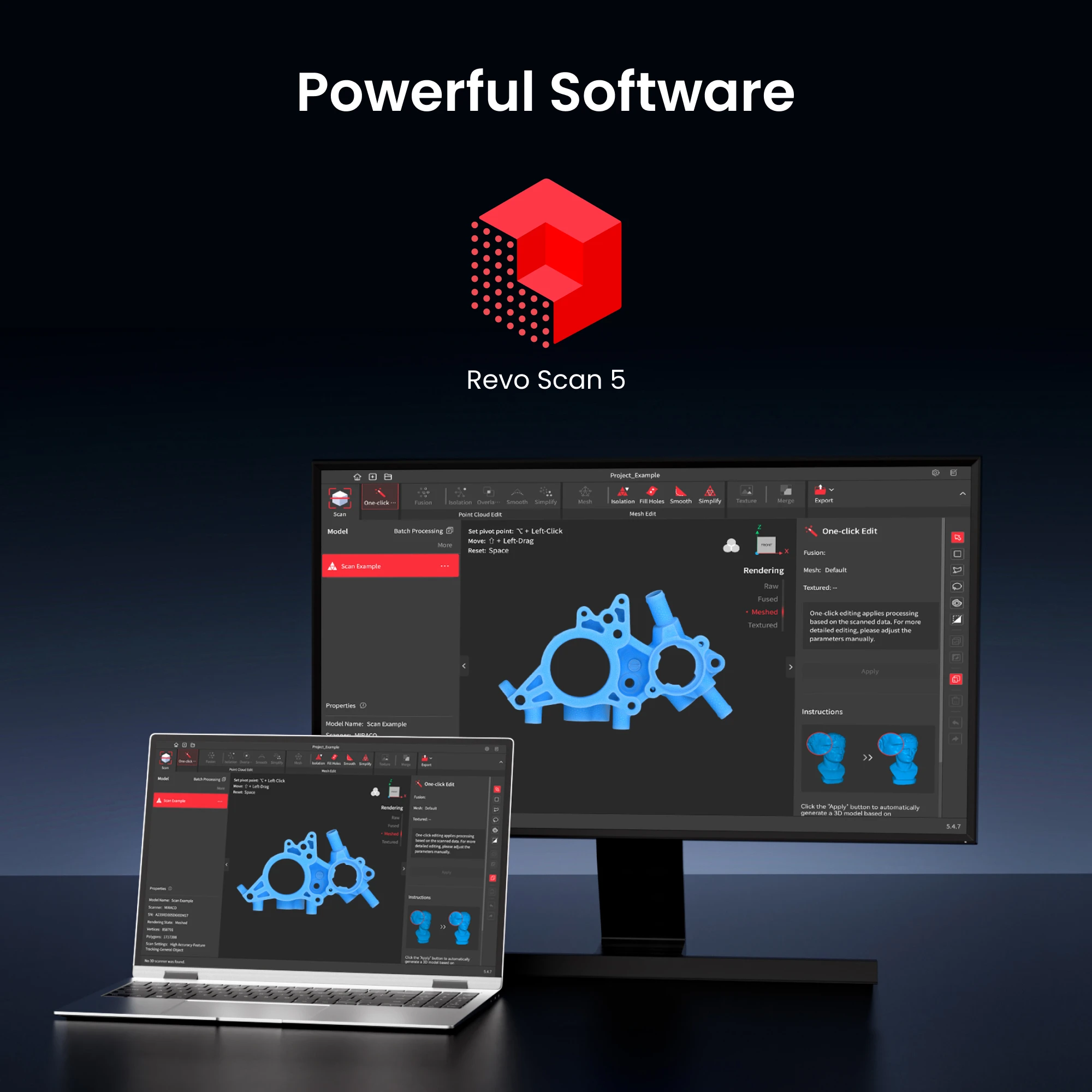 REVOPOINT Metrox 3D Scanner - Precision and Portability