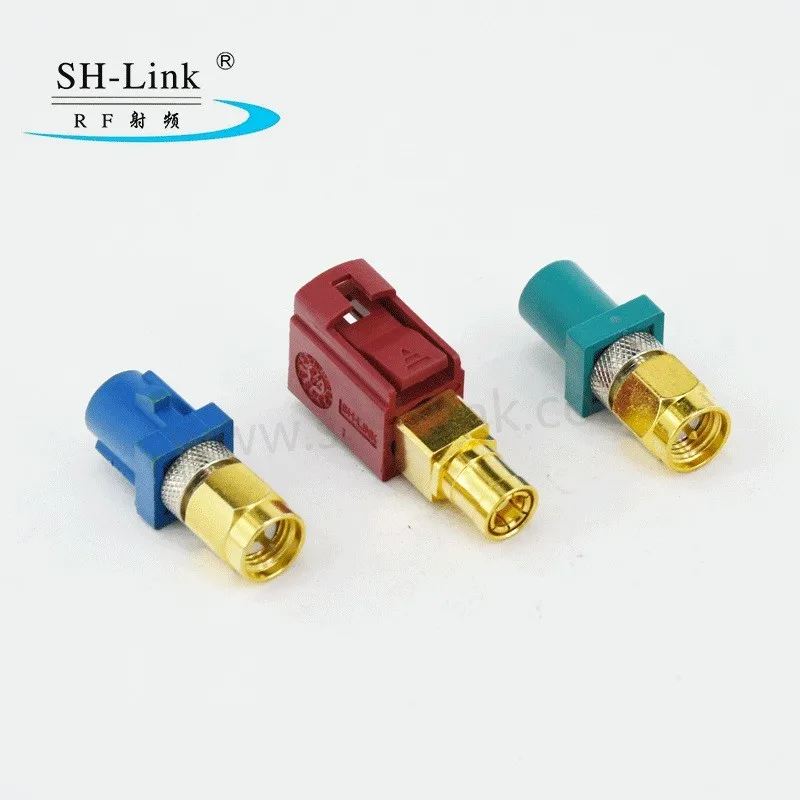 Fakra Male Connector To Sma Male Connectors For Test,Fakra Sma Adapter ...