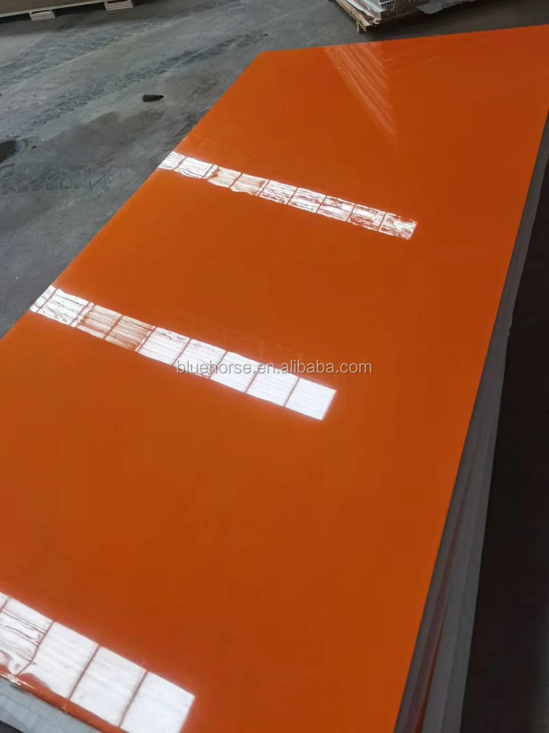 High Gloss Laminates Mdf Board Mirror Melamine Faced Uv Mdf Panel ...