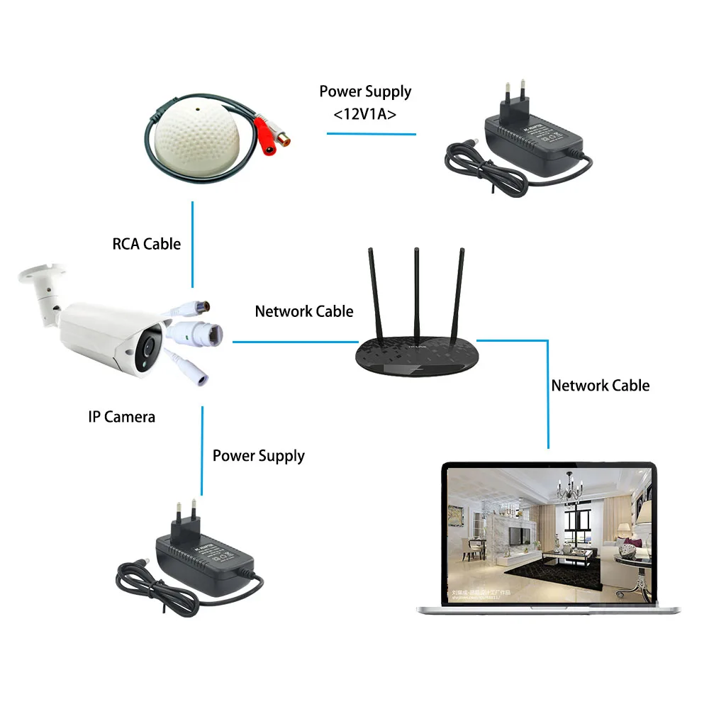 CCTV Microphone - Enhance Security Surveillance Audio