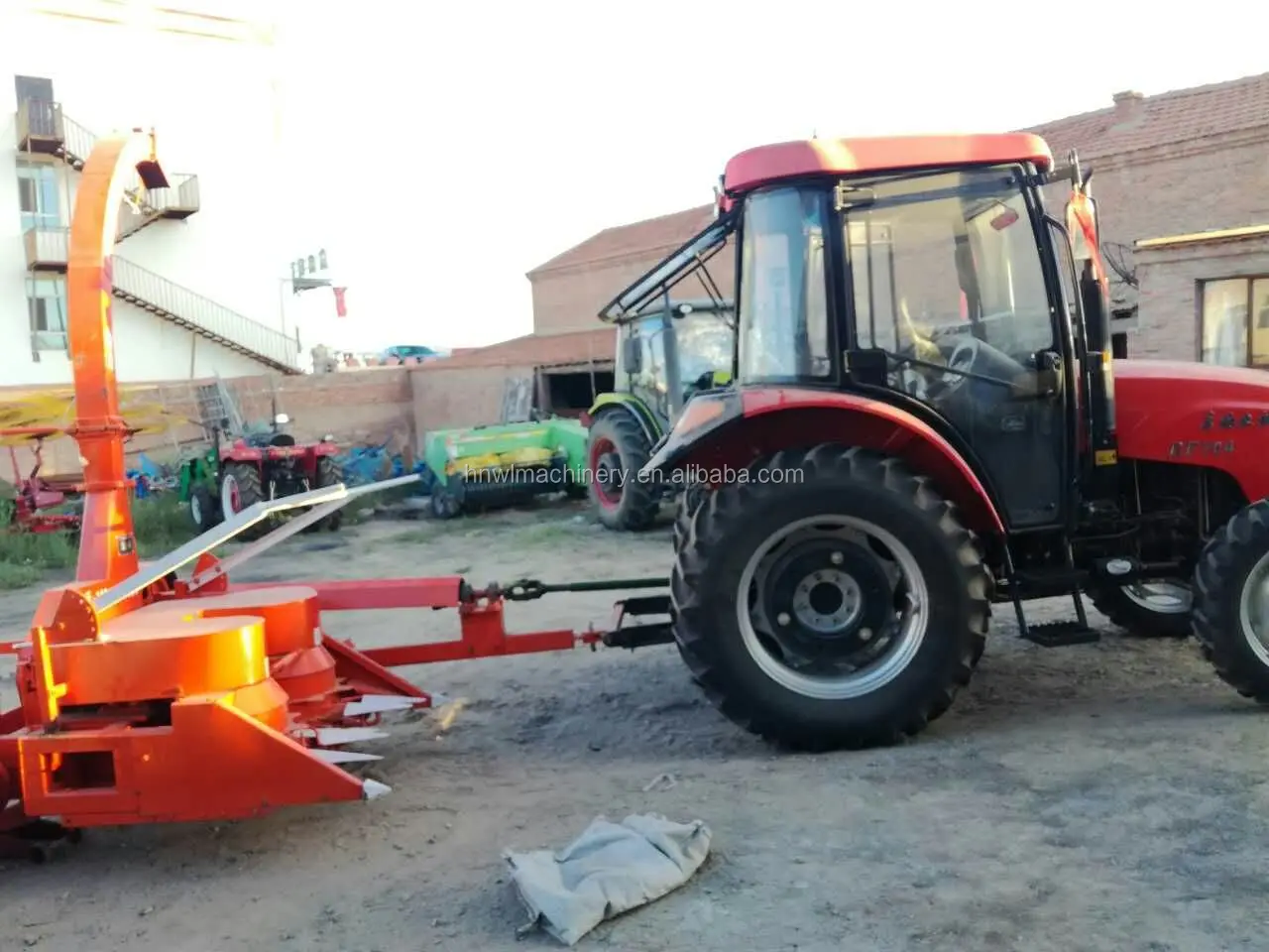 Forage Maize Straw Silage Combine Harvester Corn Forage Cotton Silage ...