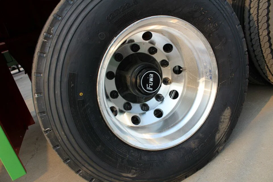New Heavy Truck Trailer Parts Commercial 11r24.5/11r22.5/285/75r Tire Wheel Rim 12R20/12r22.5 ...