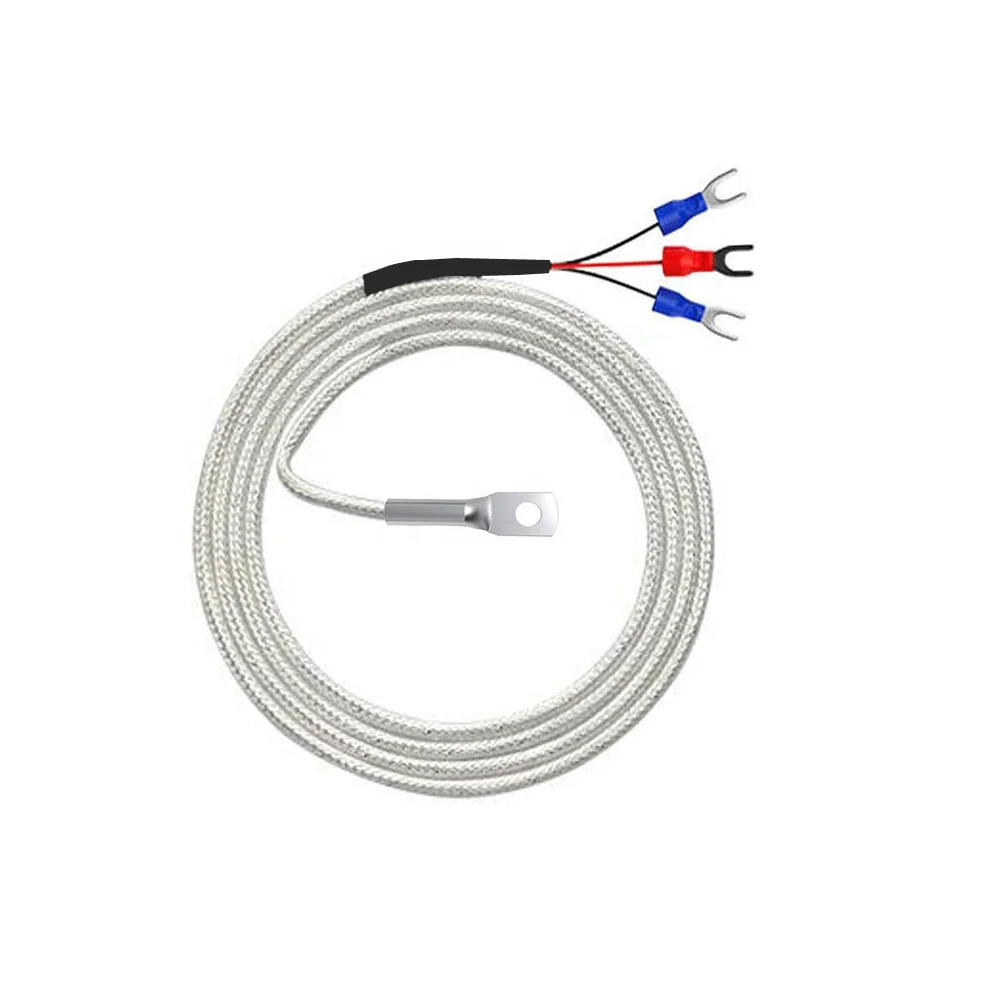 Kexlimice 3 Wire Rtd Pt100 Temperature Sensors,Round Hole Patch Type ...