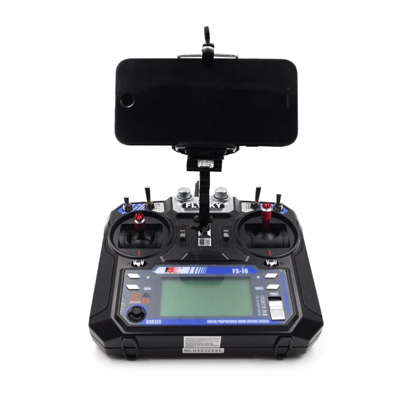 Phone Holder Mount Clip For Flysky Fs-i6 I6 I6x Remote Controller Rc ...