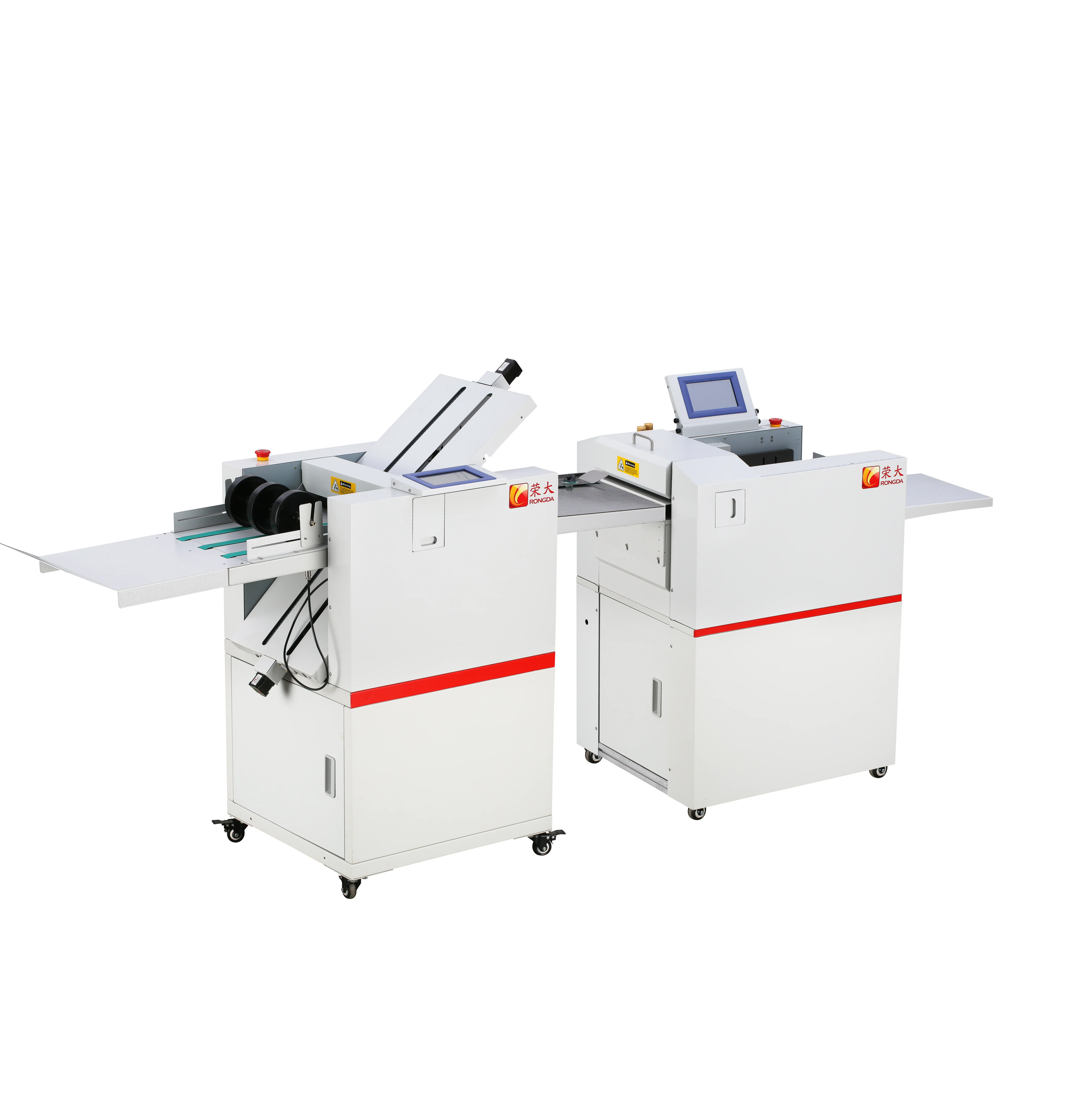 Rongda Paper Creaser And Folder Manual Adjust And Post Folding Plate ...