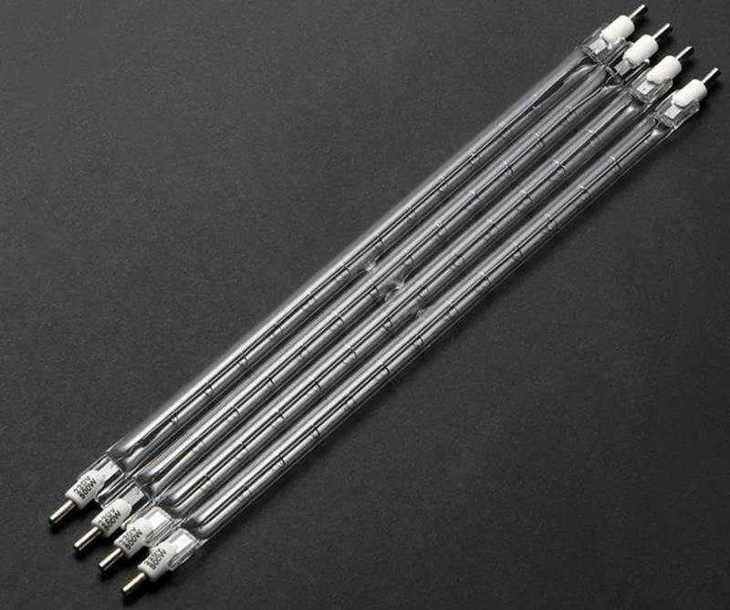 1kw Ir Infrared Heat Lamp Radiation Heater Quartz Heating Tube Infrared ...