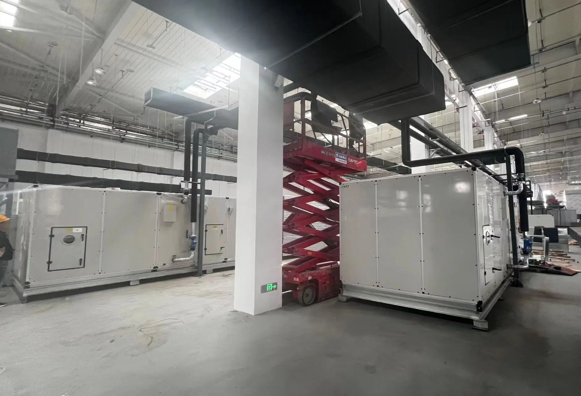 Air Conditioner System Air Handling Unit Type Rooftop Air Conditioning ...