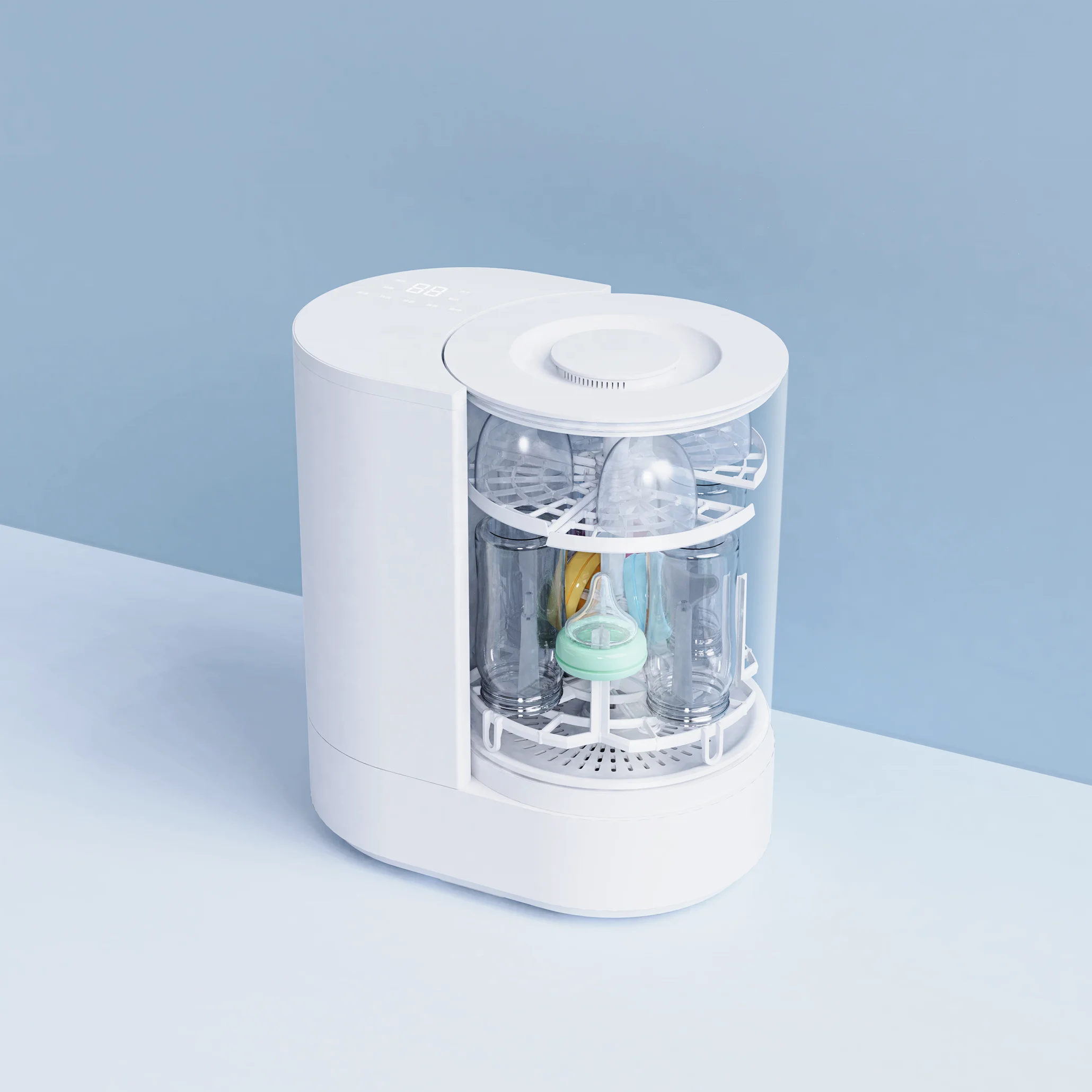 Fully Automatic Baby Bottle Washer & Sterilizer - 360° Cleaning