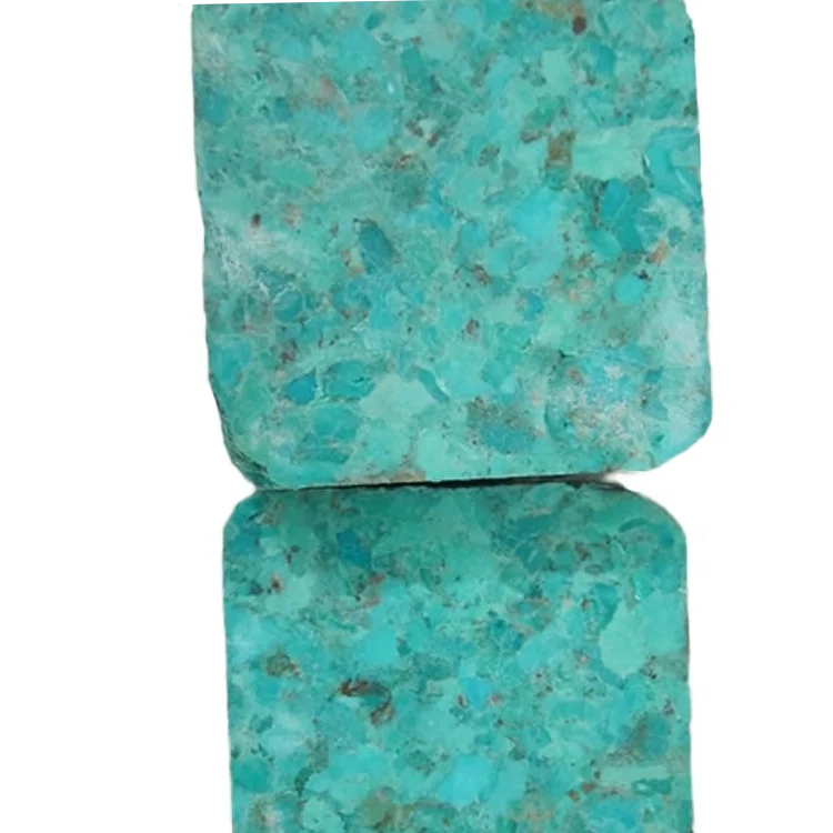 Genuine Compressed Turquoise Rough Stock - Gemstone Weight 0.7kg