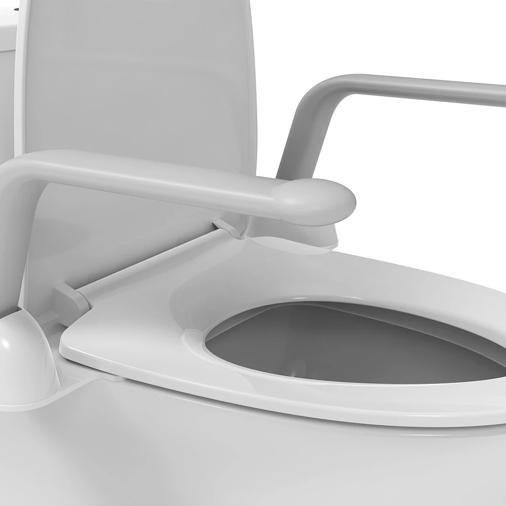 Modern Freestanding Neat Design Toilet Support Arms Foldable Handrails ...